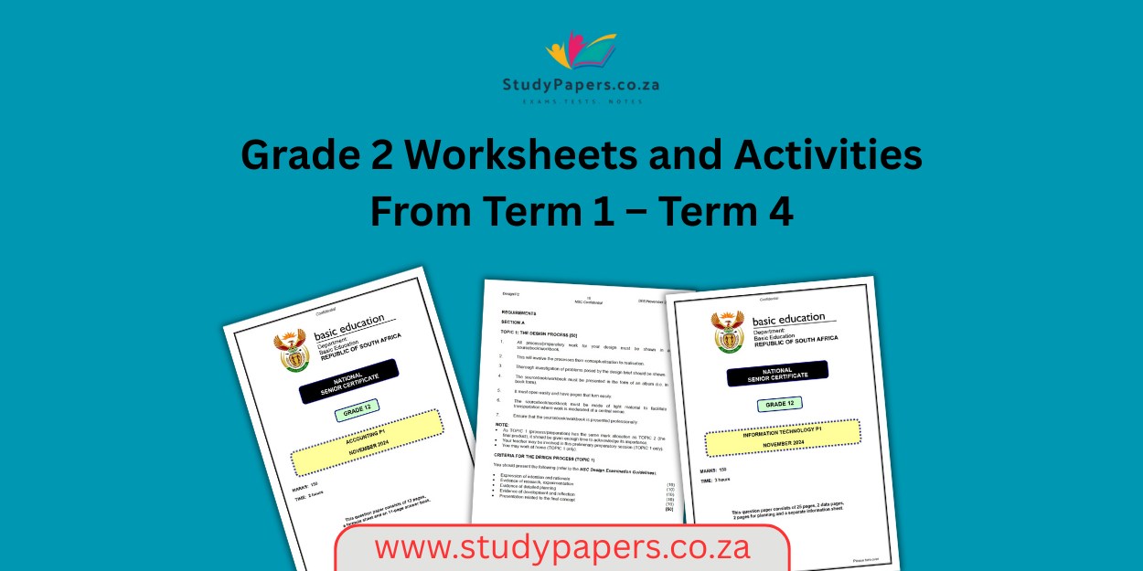 Grade 2 Worksheets and Activities - Latest Papers