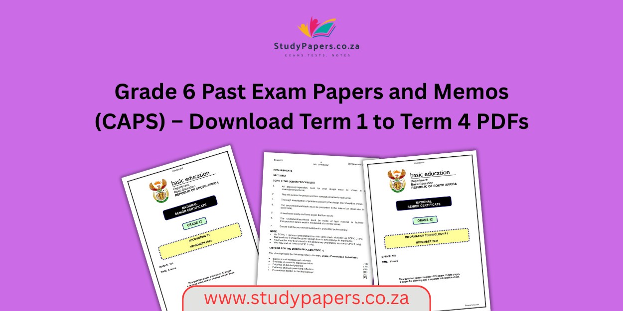 Grade 6 Papers Past Papers - Latest Papers