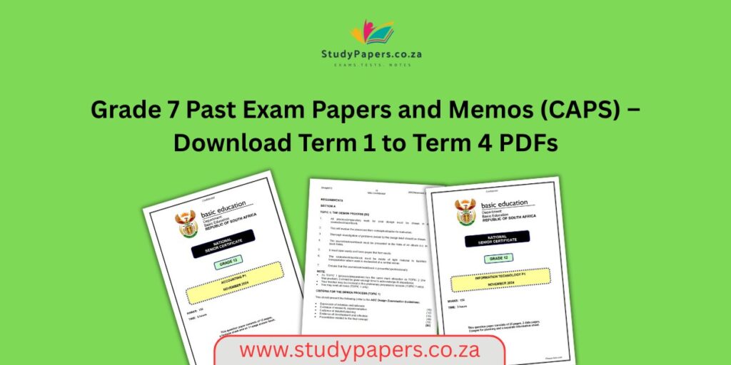 Grade 7 Past Papers - Latest Papers