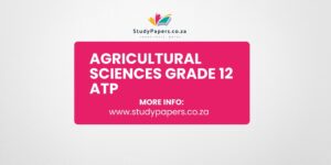 Agricultural Sciences Grade 12 ATP 2026: Annual Teaching Plan ...