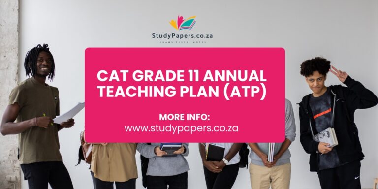 Computer Applications Technology (CAT) Grade 11 Annual Teaching Plan ...