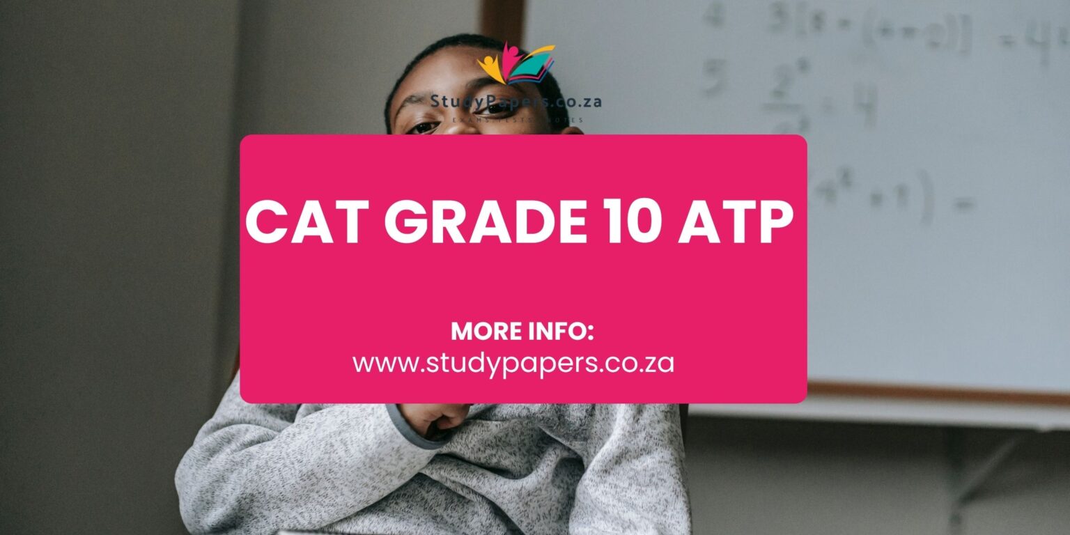 Computer Applications Technology Grade 10 ATP 2026 - StudyPapers.co.za