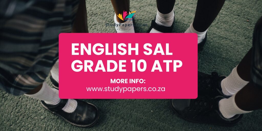 English SAL Grade 10 ATP 2026 - StudyPapers.co.za