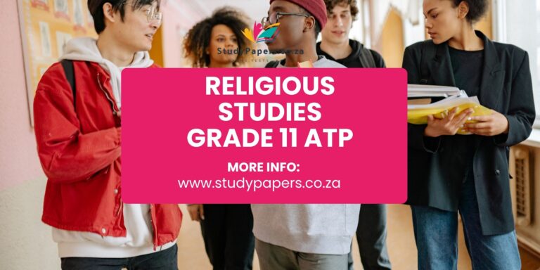 Religious Studies Grade 11 Annual Teaching Plan (ATP) 2026 ...