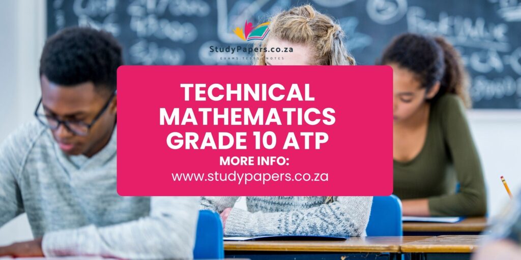 Grade 10 Mathematics ATP 2026 - StudyPapers.co.za
