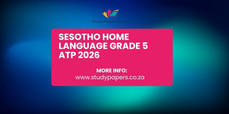 Grade 5 ATPs for 2026 - StudyPapers.co.za